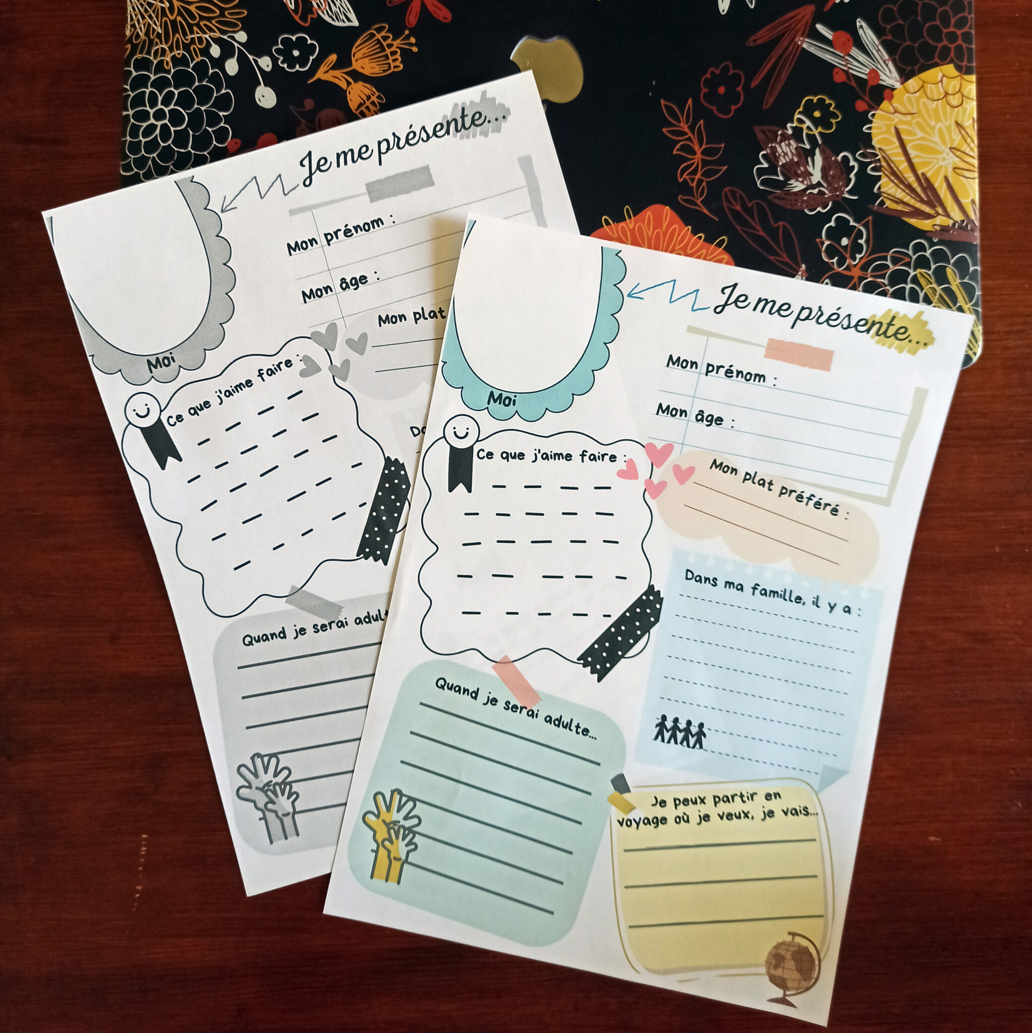 2 fiches pour la rentrée - Maîtresse Hérisson